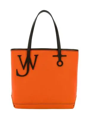 JW Anderson Canvas Small Anchor Bucket Bag - Orange