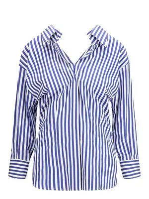 Givenchy Open Cotton Shirt - Blue