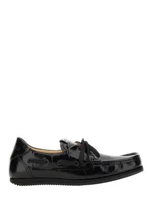 Jacquemus JACQUEMUS Moccasin The Batto Black