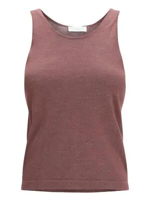 Brunello Cucinelli Sparkling Knit Tank Top - Multicolor