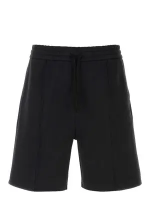 Valentino Garavani Jersey Bermuda Shorts - Black