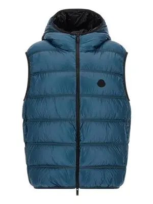 Moncler Panestrel Feather Padded Vest - Blue
