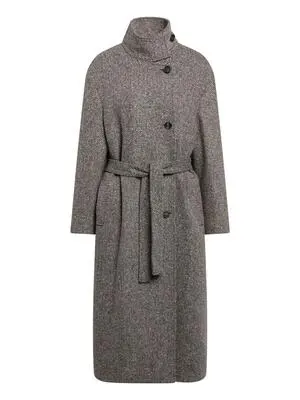 Brunello Cucinelli Virgin Wool Coat - Brown