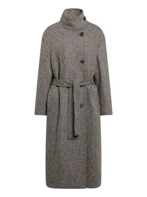 Brunello Cucinelli Virgin Wool Coat - Brown