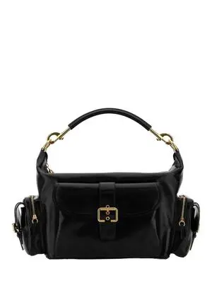Chloé Leather Large Shopping Bag - Black