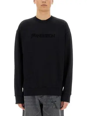 JW Anderson Sweatshirt With Logo - Black