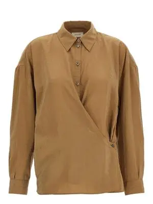 LEMAIRE LEMAIRE Twisted Silk-Blend Shirt