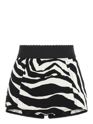 DOLCE & GABBANA Dolce & Gabbana Women 'Zebra' Shorts