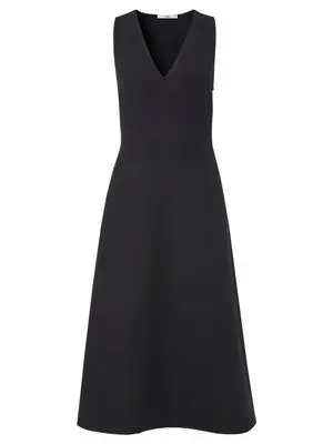 Fendi Silk And Wool Dress - Black