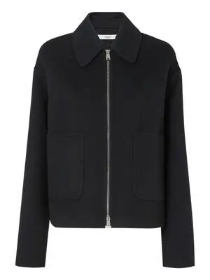 Fendi Ff Zucca Wool Blouson - Black