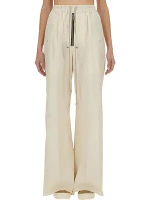 Rick Owens Wide Leg Pants - Cream