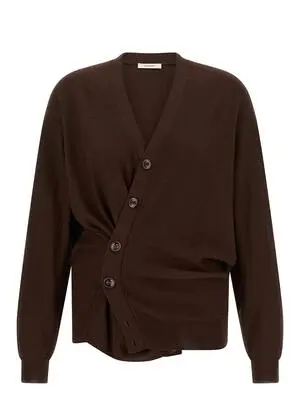 LEMAIRE Relaxed Twisted Cardigan - Multicolor