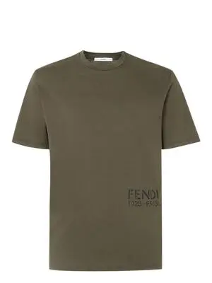 Fendi Cotton T-shirt - Green