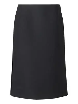 Fendi Midi Pencil Skirt - Black