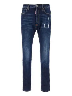 Dsquared2 Slim-fit Distressed Jeans - Multicolor