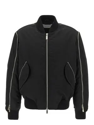 Off-White Bomber Jacket - Multicolor