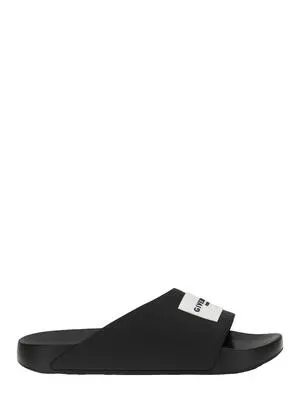 Givenchy Rubber Slippers - Black