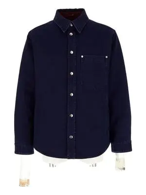 Gucci Cotton Denim Shirt Jacket - Multicolor