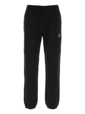 Burberry Cotton Joggers - Black