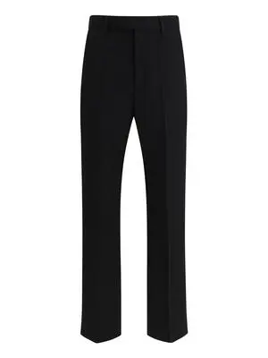 Valentino Garavani Virgin Wool Tailored Pants - Black