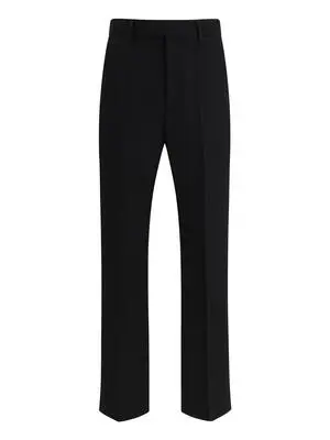 Valentino Garavani Virgin Wool Tailored Pants - Black