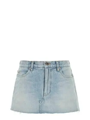 Balenciaga Denim Pant-skirt - Blue