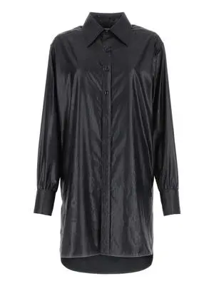 MAISON MARGIELA Fabric Oversize Shirt - Black