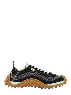 AMI Paris Mesh Mirage Trainers - Black