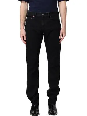 Saint Laurent Cotton Pants - Black