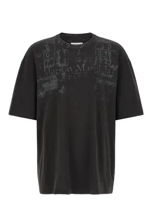 MAISON MARGIELA Numeric' T-shirt - Black