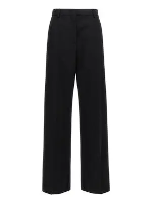 Valentino Garavani Solid Grisaille Pants - Black