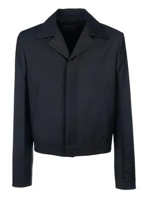 Prada Classic Collared Bomber Jacket - Multicolor