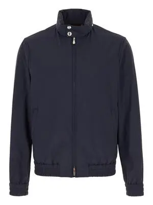 Brunello Cucinelli Zip Up Bomber Jacket - Multicolor
