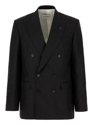 Givenchy Pinstripe Double-breasted Blazer - Multicolor