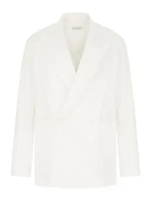 Dries Van Noten Structured Double-breasted Blazer - Multicolor