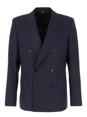 Dolce & Gabbana Double-breasted Blazer - Multicolor