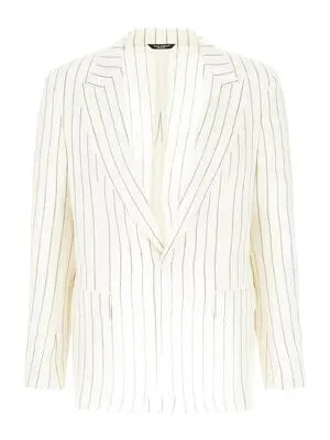 Dolce & Gabbana Striped Blazer - Multicolor