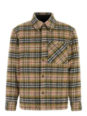 Burberry Embroidered Wool Jacket - Multicolor