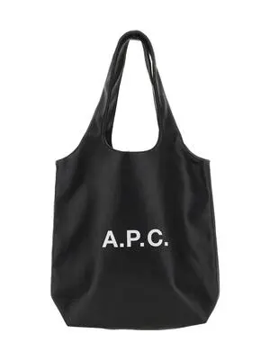 A.p.c. Logo Tote - Black