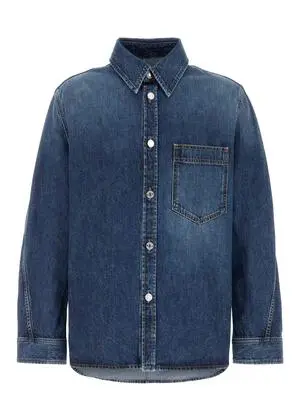Givenchy Givenchy Men Denim Shirt Blue