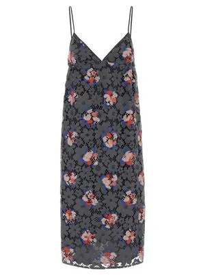 Fendi Printed Lace Dress - Multicolor