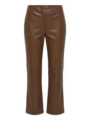 Max Mara MAX MARA Leather-Look Pants Multicolor