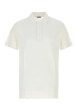 Burberry Piquet Polo Shirt - White