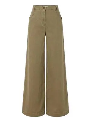 Max Mara MAX MARA Alamaro Cotton Pants Multicolor