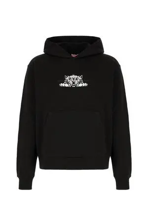 Kenzo Embroidered Tiger Hoodie Sweatshirt - Multicolor