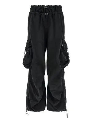 Attico Cargo Pants - Black