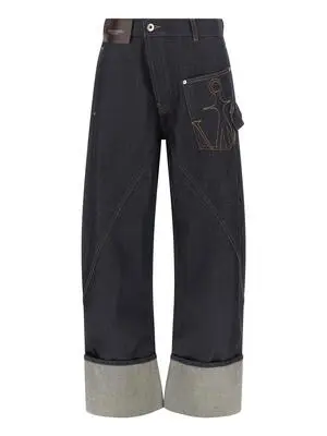 JW Anderson J.w.anderson 'twisted Workwear' Jeans - Blue