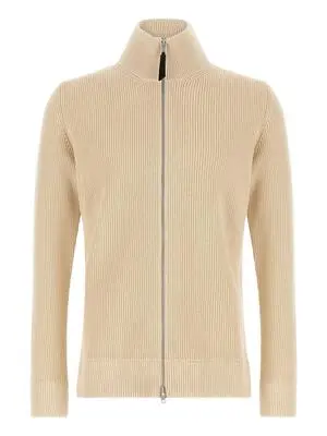 MAISON MARGIELA Ribbed Knit Cardigan - Cream