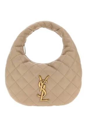 Saint Laurent SAINT LAURENT Nappa Leather Icarino Shoulder Bag Brown