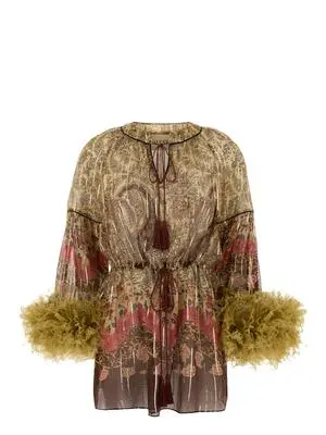 Valentino Garavani Valentino Garavani Women Printed Silk Blouse Multicolor